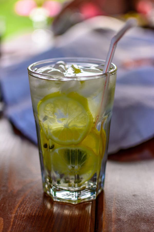 Lemon drink stock image. Image of beverage, drink, fruit - 57038705