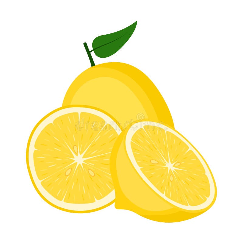 Simple Half Lemon Slice Stock Illustrations – 2,205 Simple Half Lemon ...
