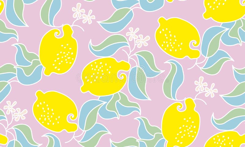 Italian Lemon Border Stock Illustrations – 129 Italian Lemon Border ...