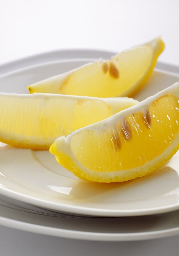 Lemon fruit parts stock photo. Image of simple, space - 15828584