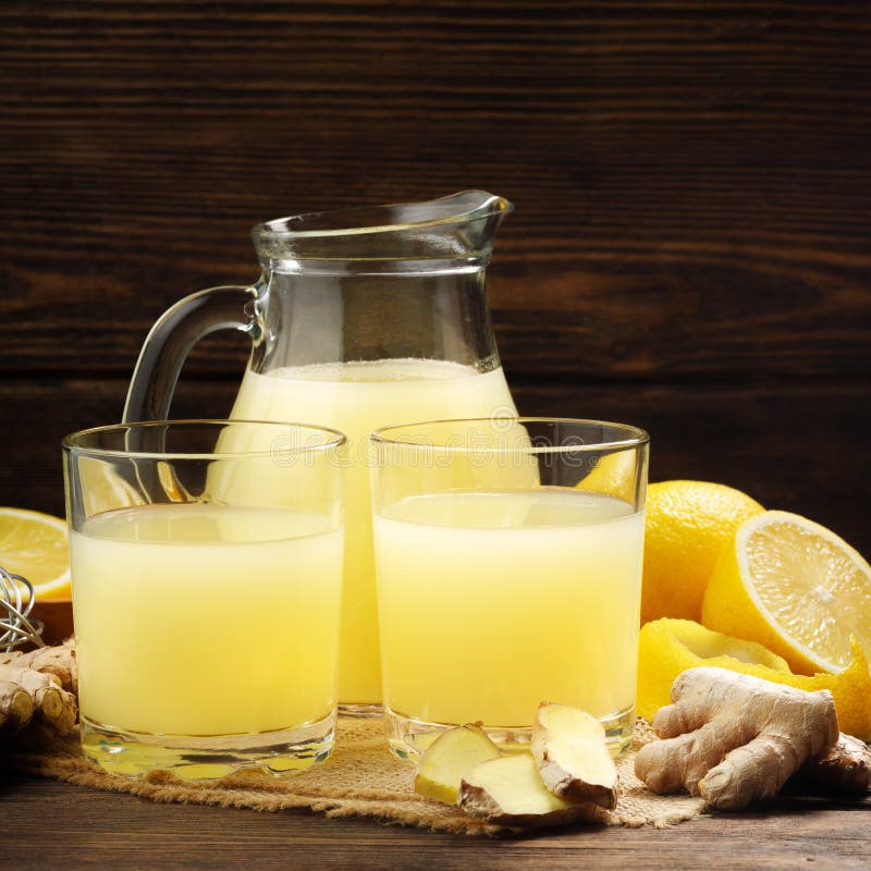 Ginger drink refresher stock image. Image of snack, juice - 242906651
