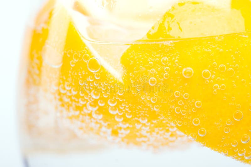 Lemon in glass stock photo. Image of decoration, ingredient - 54437234