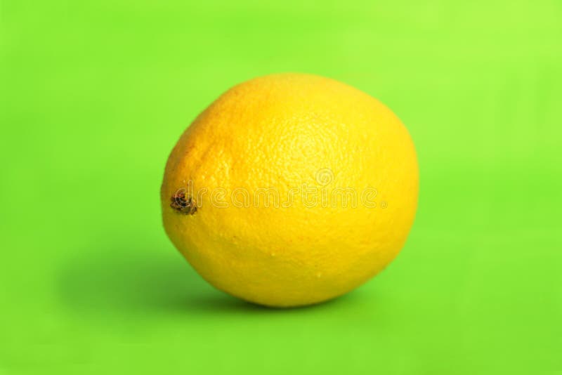 Lemon on green stock image. Image of organic, full, peel - 29597729