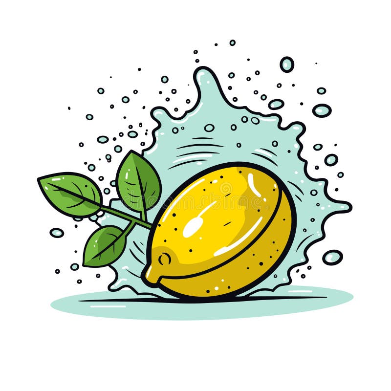 Lemon Hand-drawn Illustration. Lemon. Vector Doodle Style Cartoon ...