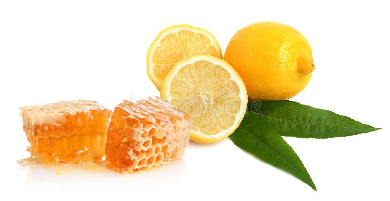 Lemon and honey stock photo. Image of honeycomb, citrus - 29228286