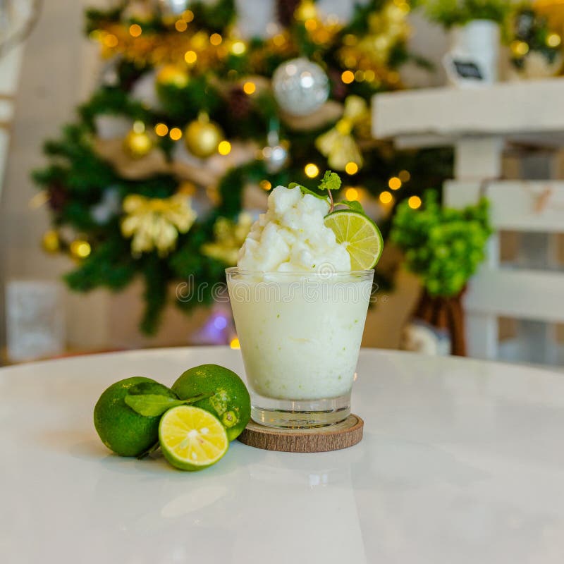 Lemon Ice Blended stock image. Image of lighting, flower - 228486597