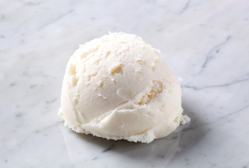 Lemon ice cream stock photo. Image of scoop, single, cream - 26091106