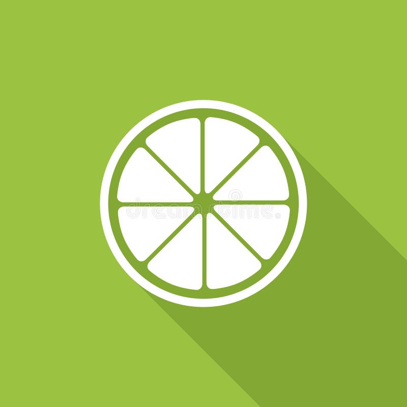 Lemon Icon. Citrus Symbol, Flat Design Style Vector Illustration Stock ...