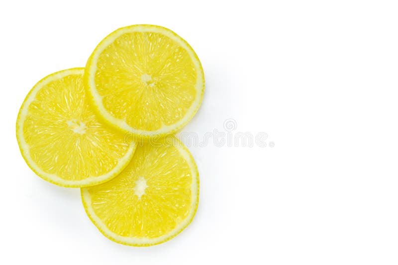 Background Lemon Round Slices. Yellow Citrus Pulp Texture Stock Image ...
