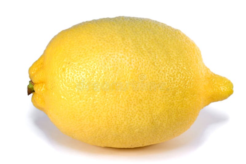 Lemon isolated on white stock image. Image of freshness - 136799937