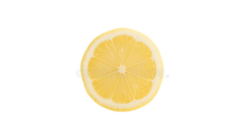 Lemon Isolated on White Background, Perfect for Design and Editing Use ...