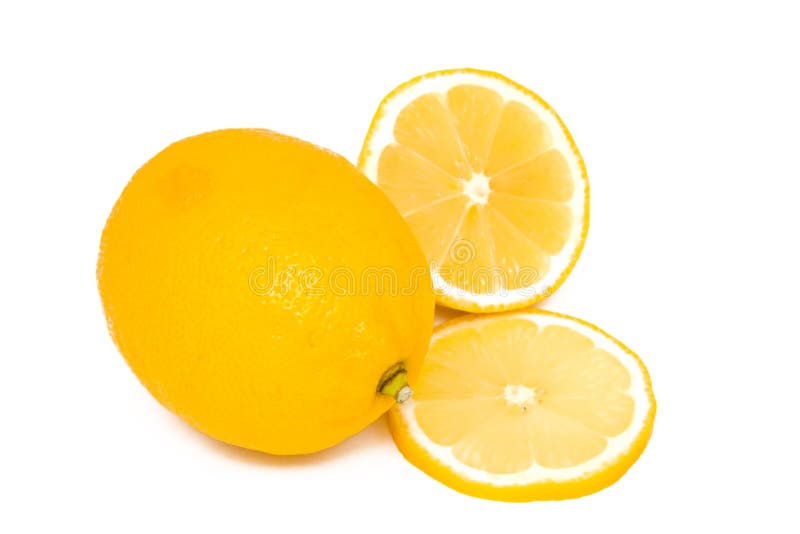 Lemon and its parts stock image. Image of sour, health - 10618301