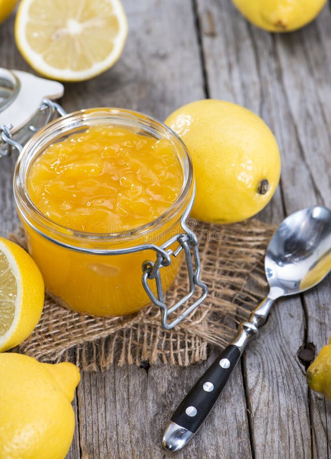 Lemon Jam stock photo. Image of lemon, sweet, glass, gourmet - 35794958