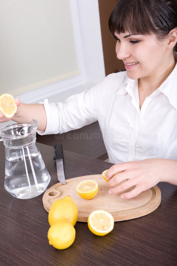 Lemon juice stock image. Image of fresh, food, juice - 10079839