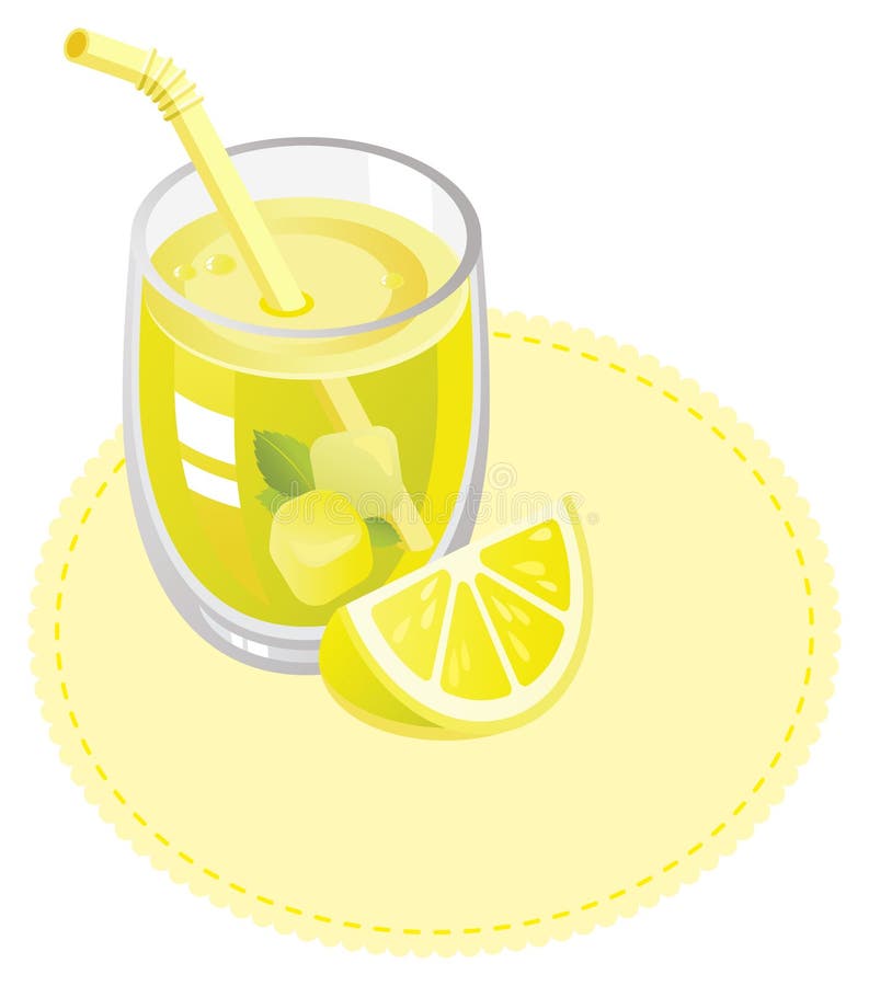 Lemon Juice Carton Illustration Stock Illustration - Illustration of ...
