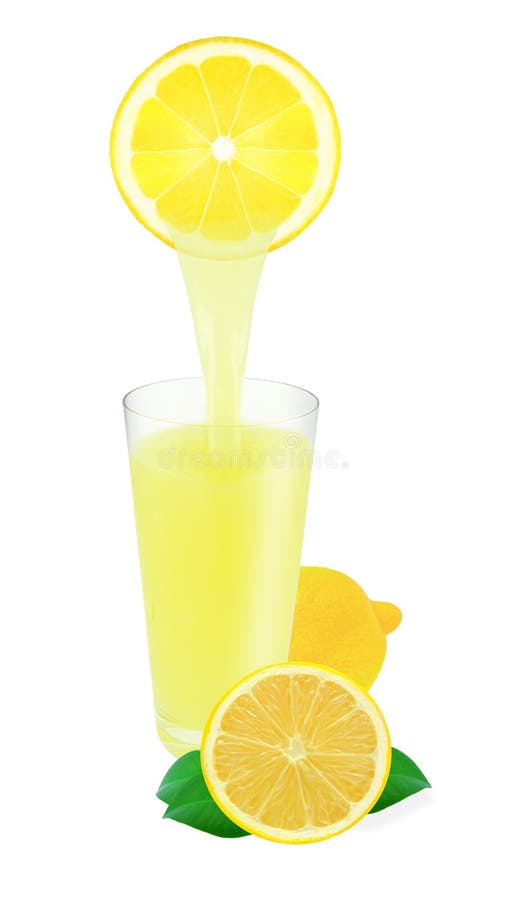 Lemon juice stock image. Image of background, glass, flowing - 41024655