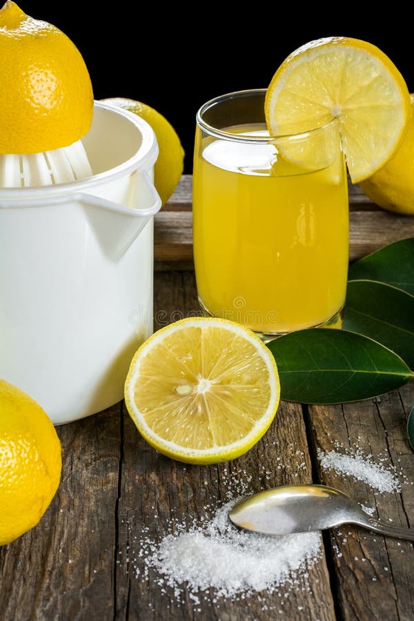 Lemon juice stock image. Image of color, cross, nature - 93555113