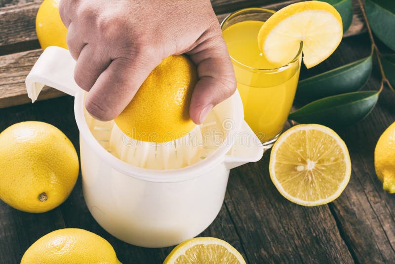 Lemon juice stock photo. Image of glass, lemon, fresh - 93555518