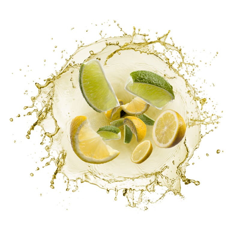 Lemon juice splash stock photo. Image of drink, drinking - 176043438