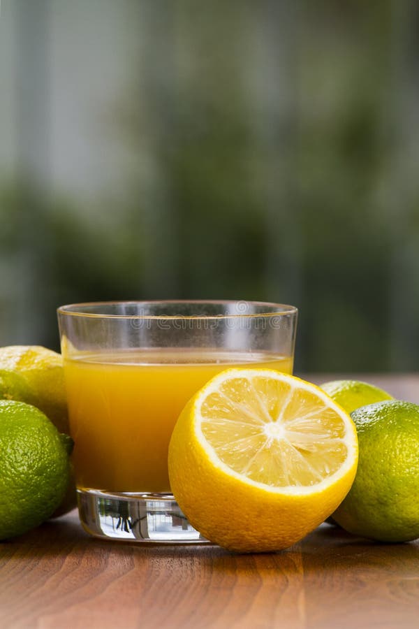 Lemon and Lime stock image. Image of lime, limeade, glass - 25814779