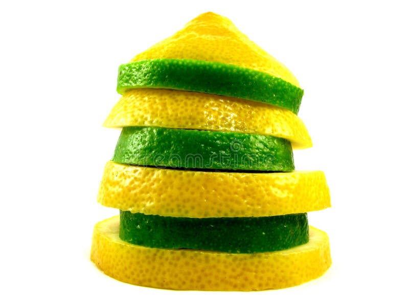 Lemon Lime stock photo. Image of isolated, lime, stack - 7688142