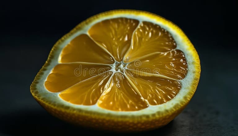 Lemon on Black Lemon Lemon and Lime Stock Illustration - Illustration ...