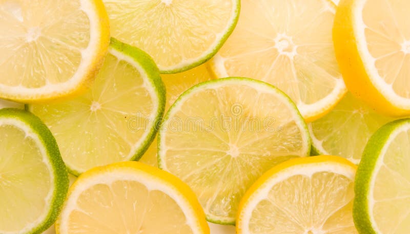 Lemon and Lime Slices Abstract Background Stock Photo - Image of nature ...