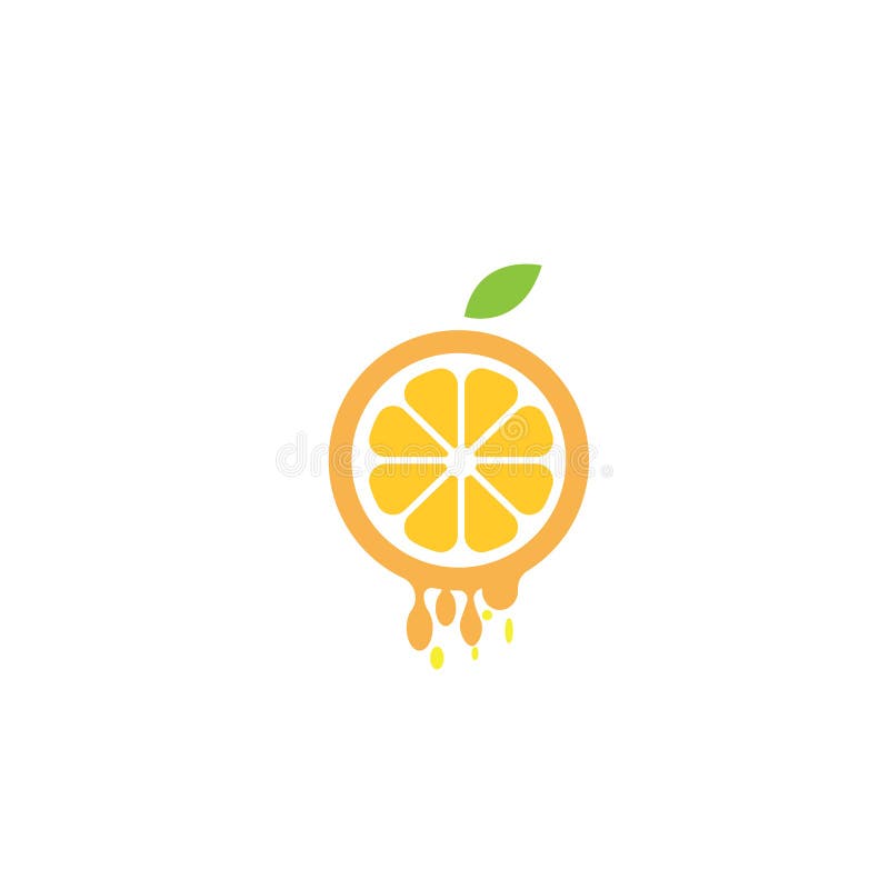 Lemon Logo Icon Vector Illustration Design Stock Vector - Illustration ...