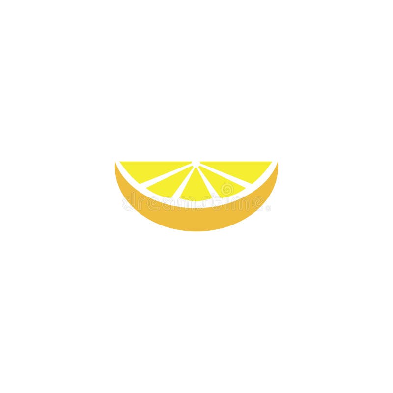 Lemon Logo Icon Vector Illustration Design Stock Vector - Illustration ...
