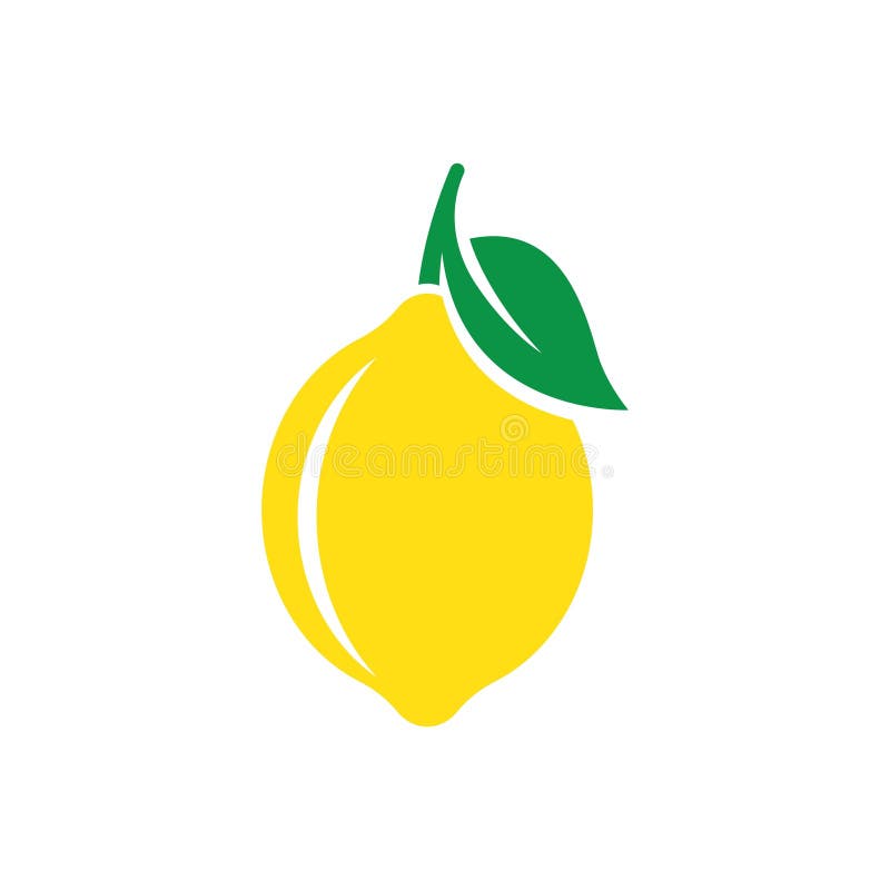 Lemon Logo Images Illustration Stock Vector - Illustration of logo ...