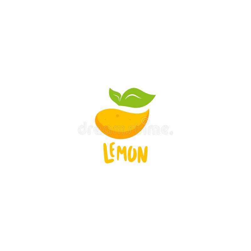 Lemon Logo Vector Template. Logo Template for Your Business Stock ...