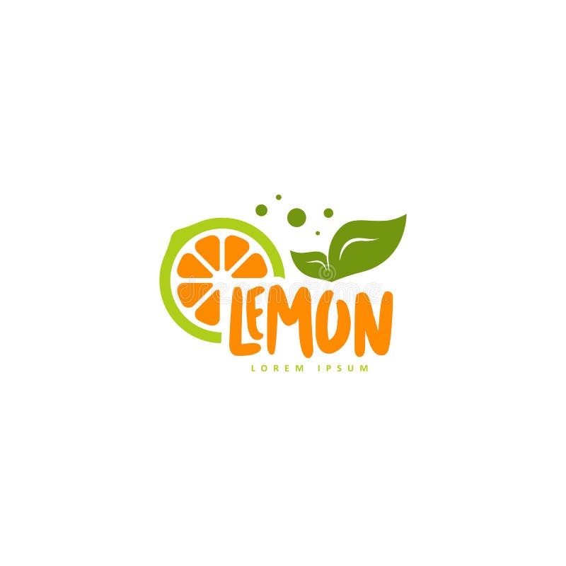 Lemon Logo Vector Template. Logo Template for Your Business Stock ...