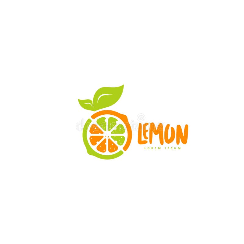 Lemon Logo Vector Template. Logo Template for Your Business Stock ...