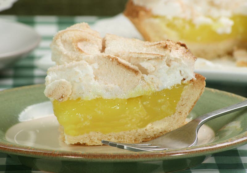 Lemon Meringue Pie stock photo. Image of yellow, tart - 32556824