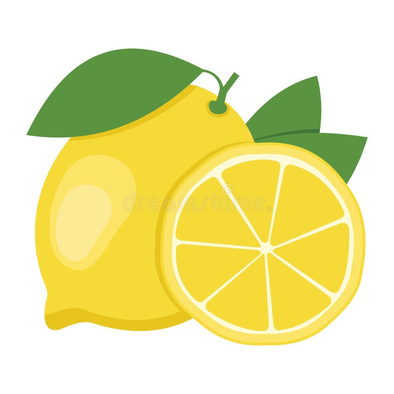 One Half Lemon Stock Illustrations – 839 One Half Lemon Stock ...