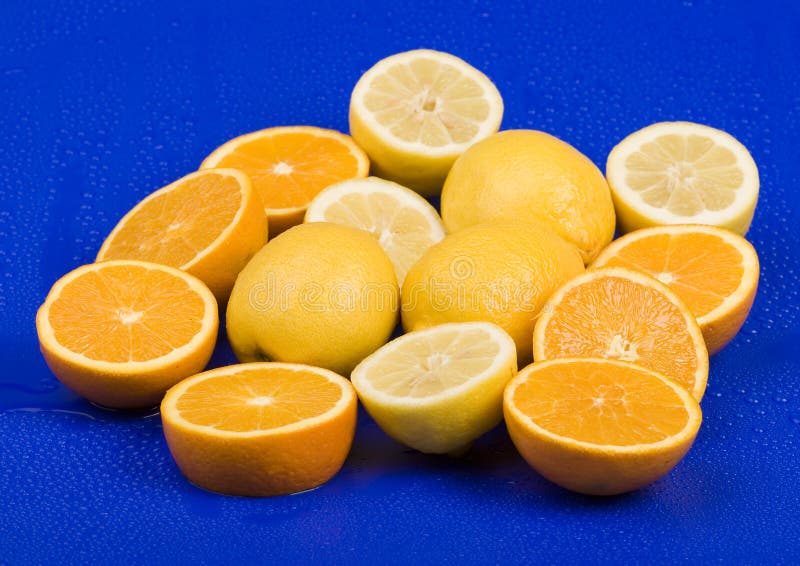 Lemon & Orange stock image. Image of orange, taste, ingredients - 2297585
