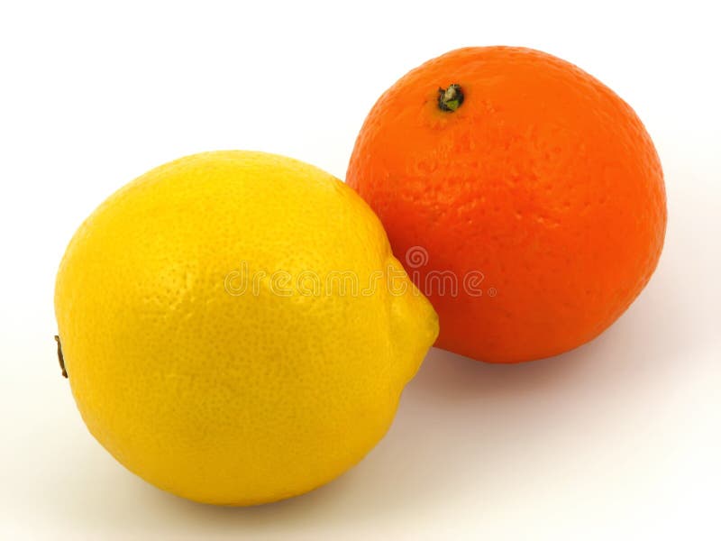 Lemon and Orange stock photo. Image of freshness, healthy - 4148500