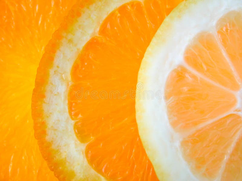 Lemon and Orange Slices stock image. Image of food, fruity - 33712815