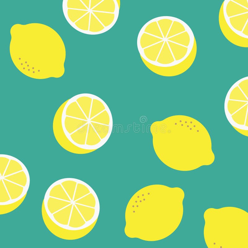 Lemon Pattern Illustration Vector. Lemon Background Abstract Stock ...