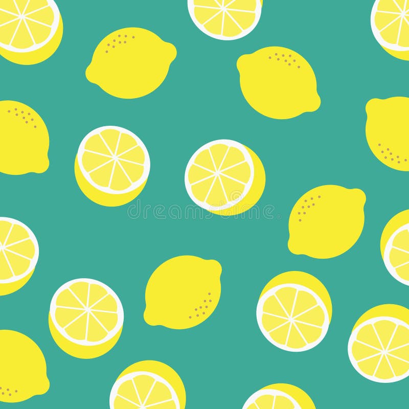 Lemon Pattern Illustration Vector. Lemon Background Abstract Stock ...