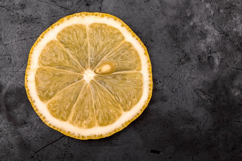 Lemon piece stock image. Image of health, sour, thirst - 51142269