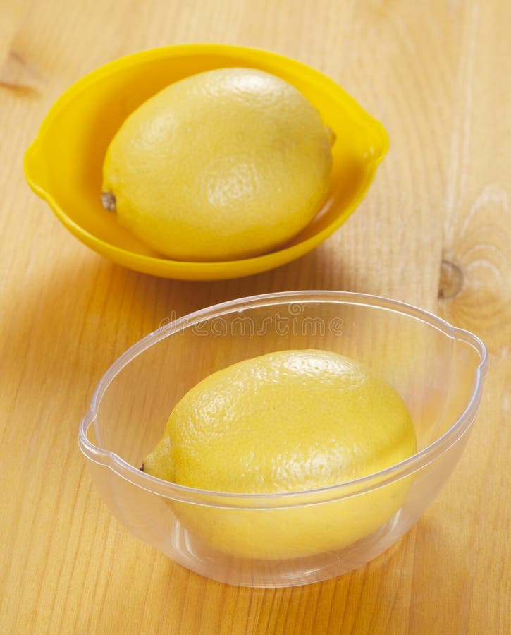 Lemon and Plastic Lemon Box Stock Image - Image of vegetarian, fruit ...