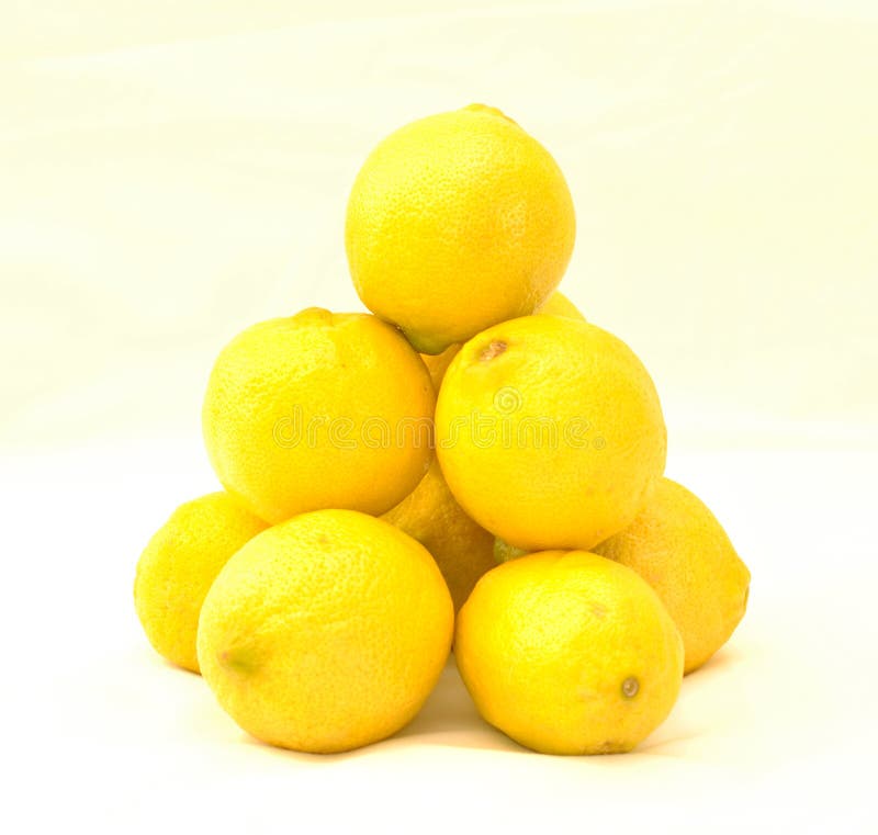 Bunch of Lemons stock image. Image of green, branch, agriculture - 58216073