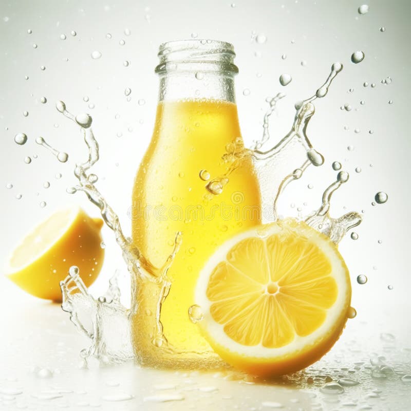 Lemon Refreshment, Lemonade. Cool Drinks for Summer Stock Illustration ...