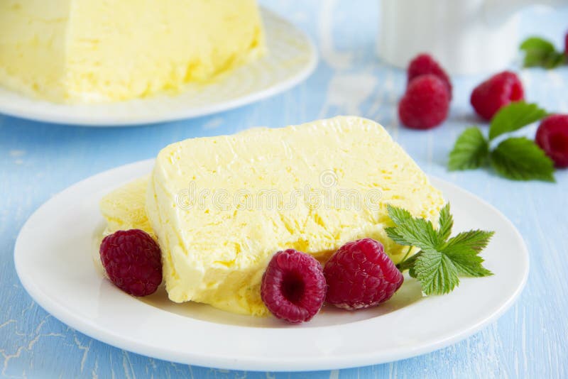 Semifreddo with Raspberry and Pistachios Stock Image - Image of cuisine ...
