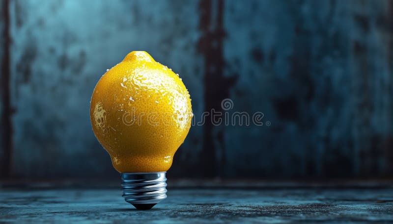 Lemon Shaped Light Bulb Stock Photos - Free & Royalty-Free Stock Photos ...