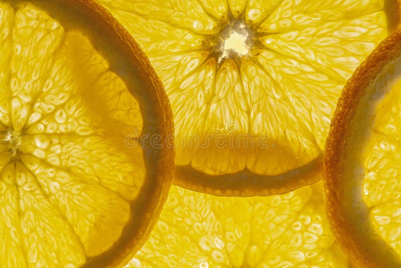 Lemon Slice in the Macro Detail Stock Photo - Image of citrus, lime ...