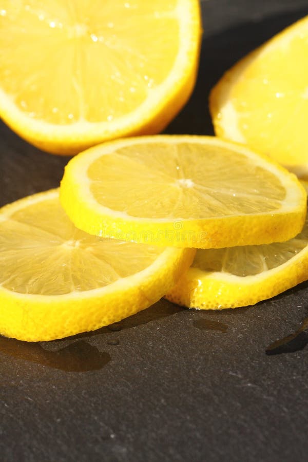 Lemon stock photo. Image of fresh, yellow, lemon, segment - 19642266