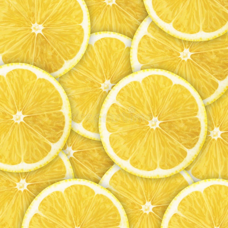 Sliced lemons background stock photo. Image of macro - 14547182