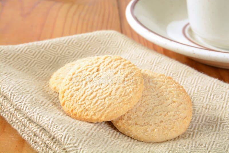 Lemon snap cookies stock image. Image of snaps, cookies - 46119337